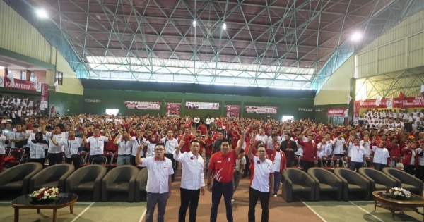 Gass Poll, Taruna Merah Putih Door To Door Menangkan Hasanah