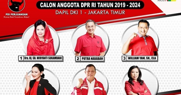 Profil Caleg PDI Perjuangan di Dapil Jakarta Timur