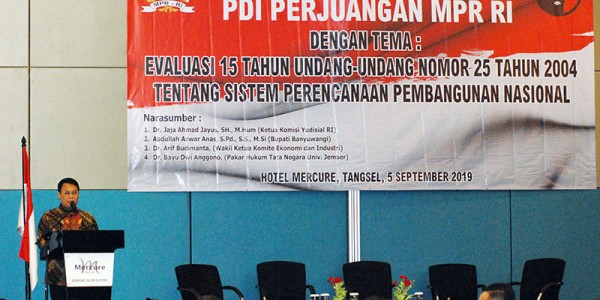 Haluan Negara Sempurnakan Bangunan Ketatanegaraan Indonesia