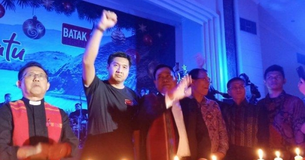 Keren, Uang Persembahan Natal Batak Bersatu untuk Palestina