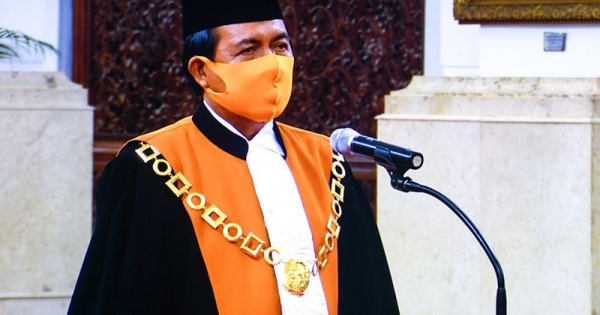 Presiden Jokowi Lantik Muhammad Syafruddin Jadi Ketua MA