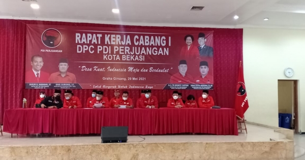 Hadapi Pemilu 2024, Banteng Kota Bekasi Gelar Rakercab Hadapi Pemilu 2024, Banteng Kota Bekasi Gelar Rakercab