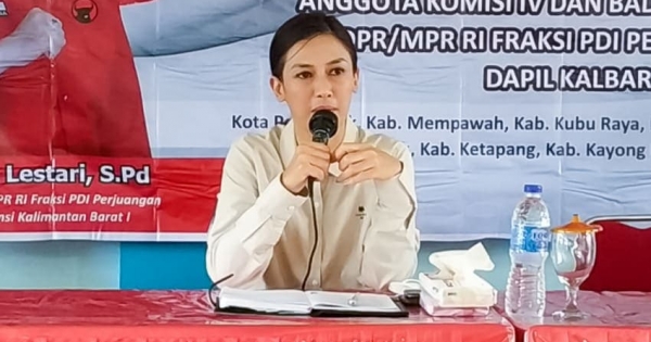 Maria Lestari Gelar Sosialisasi 4 Pilar di Bengkayang Maria Lestari Gelar Sosialisasi 4 Pilar di Bengkayang