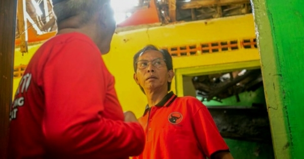 Adi Tanamkan Semangat Gotong Royong ke Kader Banteng!