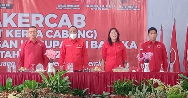 Hadapi Pemilu, Banteng Bangka Gelar Rakercab Hadapi Pemilu, Banteng Bangka Gelar Rakercab