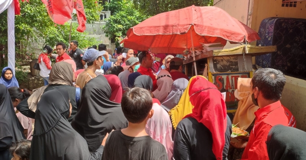 PAC Matraman Undang Anak Yatim Ikut Makan Bareng