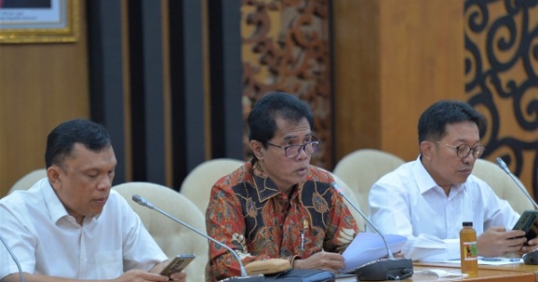 Ini Maksud Kunjungan Riyanta ke Dinas ESDM Provinsi Jateng