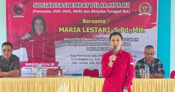 Maria Lestari Tegaskan Penerapan Empat Pilar Kebangsaan Final!