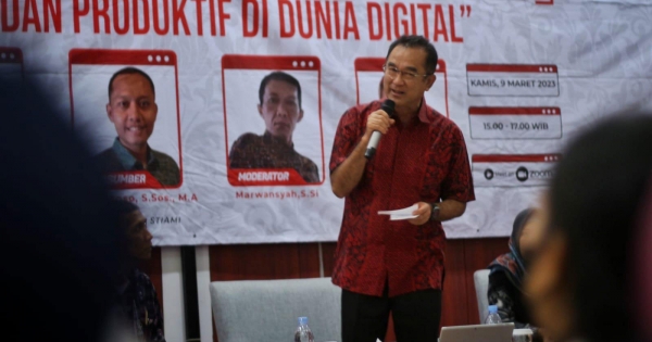 Rudianto Tjen Ajak Masyarakat Bijak Gunakan Media Sosial