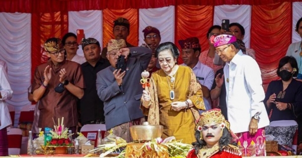 Megawati Buka Pesta Kesenian Bali 2023