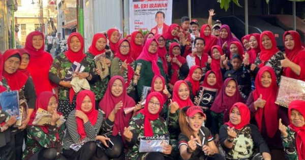 Eri Makin Intensif Turun ke Masyarakat Untuk Sosialisasikan Ganjar Pranowo