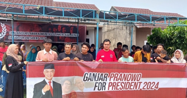 Slankers Bungo Deklarasi Dukung Ganjar Pranowo
