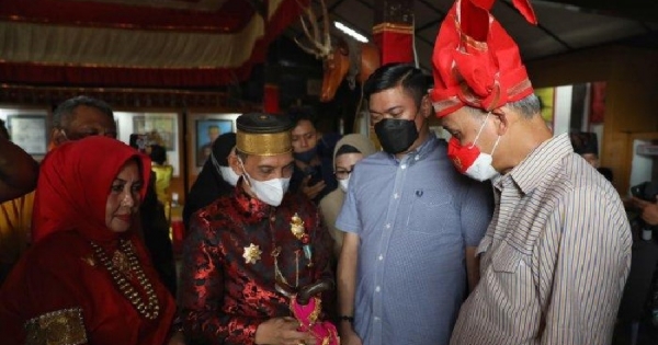 Raja Gowa Puji Ganjar Pranowo Tokoh yang Sangat Peduli Budaya