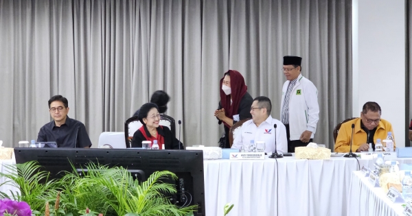 Megawati hingga Yenny Wahid Hadiri Rapat TPN Ganjar-Mahfud