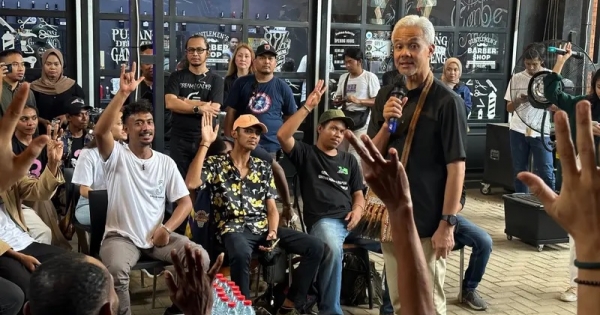 Tampung Aspirasi Milenial dan Gen-Z Merauke, Ganjar: Masih soal ... Tampung Aspirasi Milenial dan Gen-Z Merauke, Ganjar: Masih soal ...