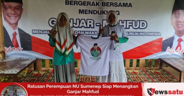 Ratusan Perempuan NU Sumenep Siap Menangkan Ganjar Mahfud