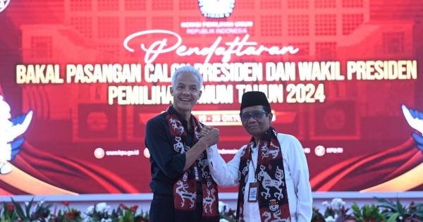 Ini Cara Unik Gama Mataraman dan Johan Budi Dalam Sosialisasikan Ganjar-Mahfud