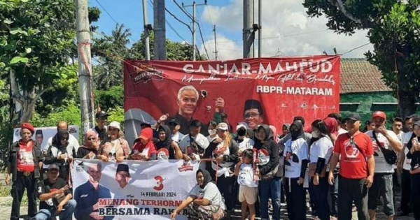 Insan Pariwisata Lombok Deklarasi Dukung Ganjar-Mahfud
