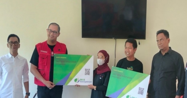 Keren! Ribuan Saksi PDI Perjuangan di Kulon Progo Didaftarkan BPJS Ketenagakerjaan