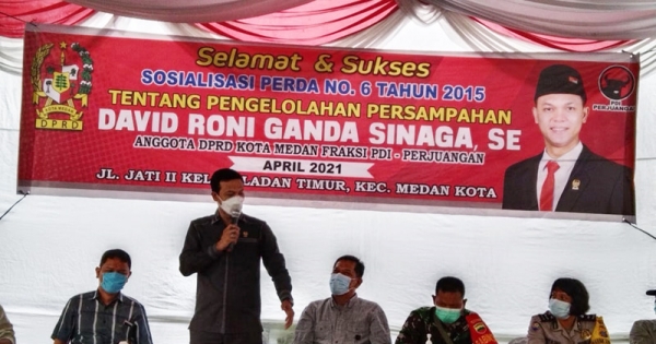 Raih Posisi Kedua Di Dapil 4, Caleg PDI Perjuangan David Roni Sinaga ...