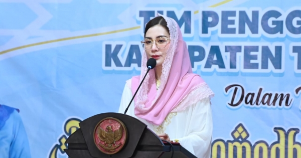 Ini Pesan Penting Novita Hadini Saat Membuka Pondok Ramadan