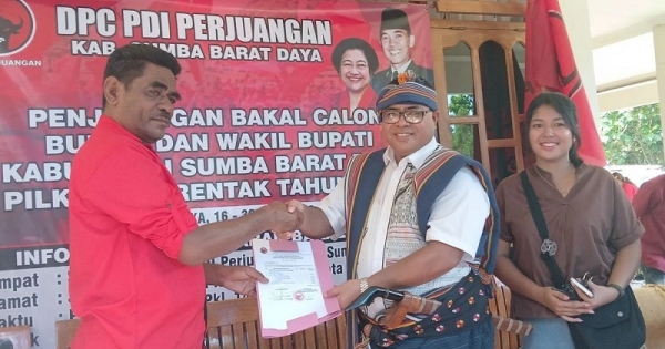 Maju sebagai Bakal Calon Bupati Sumba Barat Daya, Soleman Lende Dappa ...