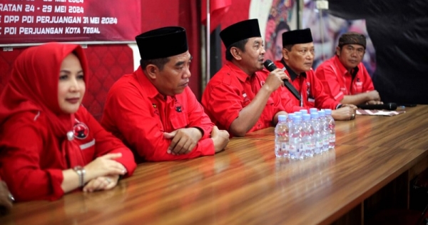 Bakal Calon Wali Kota PDI Perjuangan Tegal Diundang DPD Awal Juli