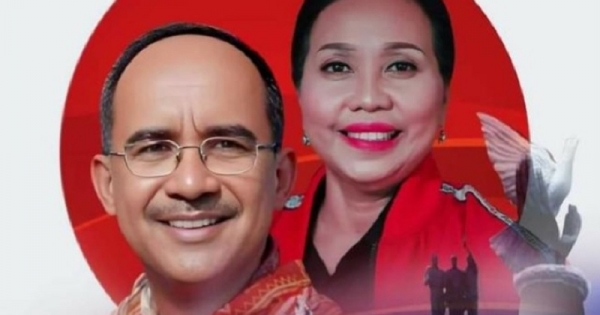 Resmi, Koalisi PDI Perjuangan dan PAN Usung Jeriko-Adinda Lebu Raya di Pilkada Kota Kupang
