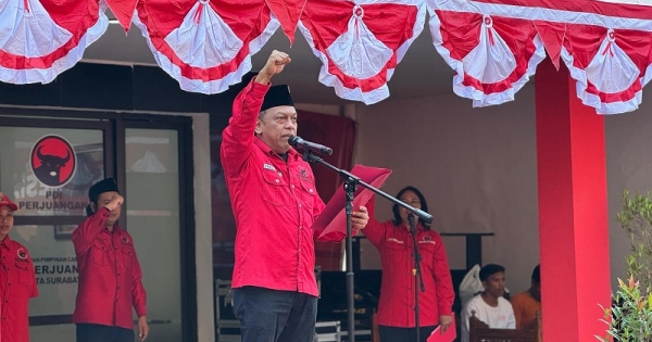 Banteng Surabaya Gelar Upacara Peringati HUT ke-79 RI, Diwarnai Peserta ... Banteng Surabaya Gelar Upacara Peringati HUT ke-79 RI, Diwarnai Peserta ...