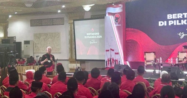 Ganjar Isi Pelatnas Tim Pilkada PDI Perjuangan, Strategi Lawan Kotak Kosong Jadi Sorotan