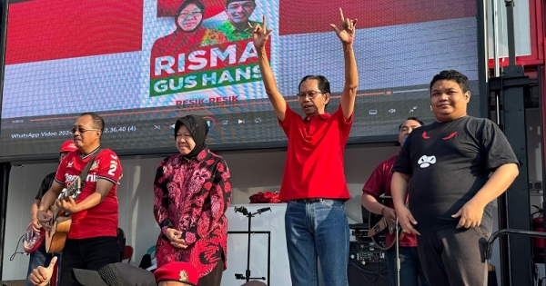 PDI Perjuangan Surabaya Gaungkan Pilih Risma-Gus Hans dan Eri Cahyadi ...
