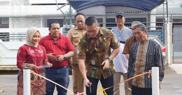 Resmikan Revitalisasi Taman Apel di Tanjung Duren, Kenneth: Paru-Paru ...