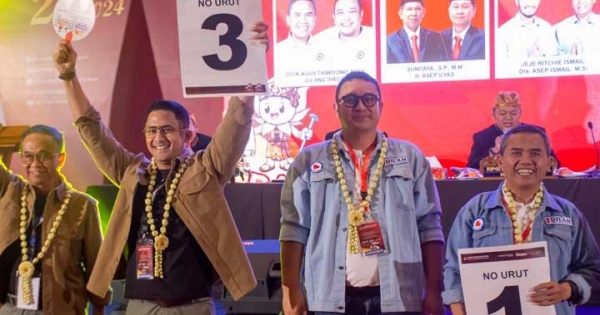 Elektabilitas Hengky Kurniawan-Ade Sudrajat Usman Tertinggi