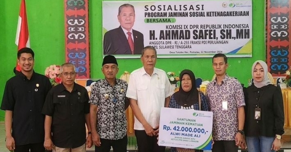 Ahmad Safei Harap Semua Pekerja di Kabupaten Kolaka Dapatkan BPJS ...