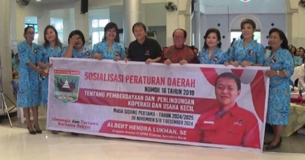 Albert Indra Lukman Sosialisasikan Perda No. 16 Tahun 2019 ke ...