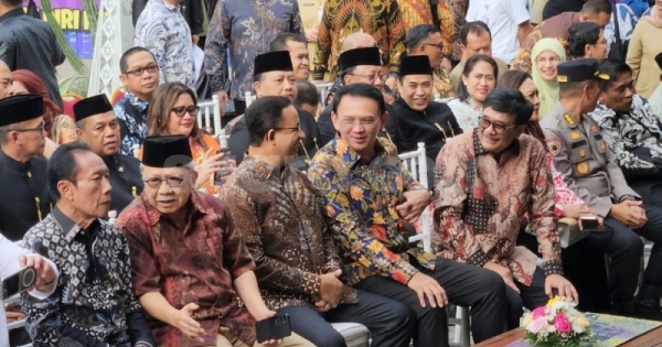 Guntur: Jokowi Takut Ketemu Anies Hingga Tak Hadir di Pertemuan Eks Gubernur Jakarta