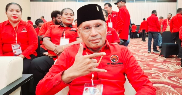 Benhur Tommy Mano Diangkat Jadi Ketua DPD PDI Perjuangan Provinsi Papua