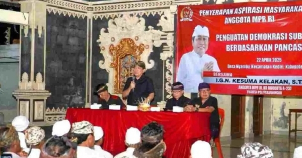 IGN Kesuma Kelakan Serap Aspirasi Masyarakat di Desa Nyambu