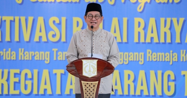 Pramono Anung Luncurkan Program Aktivasi Balai Rakyat