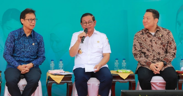 Pramono Luncurkan Pasukan Putih Untuk Tanggulangi TBC di Ibu Kota