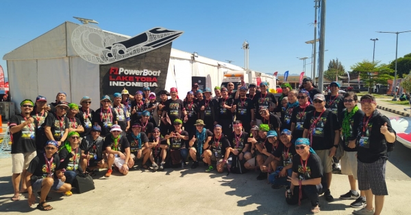 Sihar Gandeng Reuni PL 87 Kunjungi F1 Powerboat di Toba