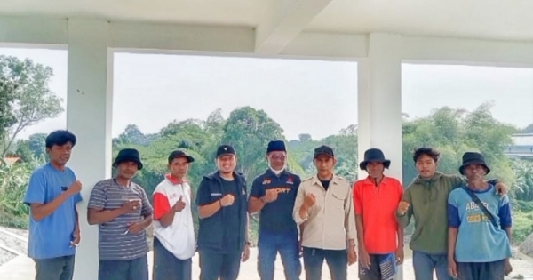 Fernando Doklas Hadiri Sedekah Bumi Bersama Petani Desa Pangulah Selatan