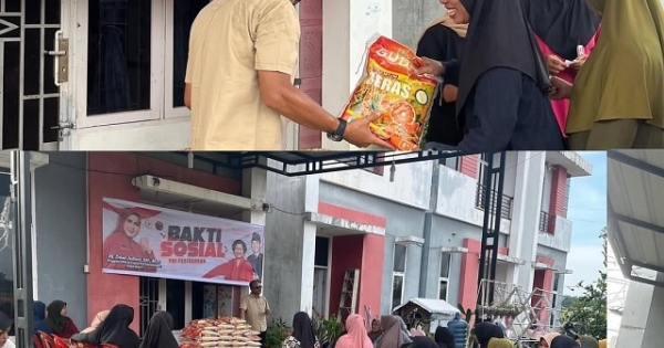Dewi Juliani Gelar Baksos Saat Reses di Kabupaten Rokan Hilir