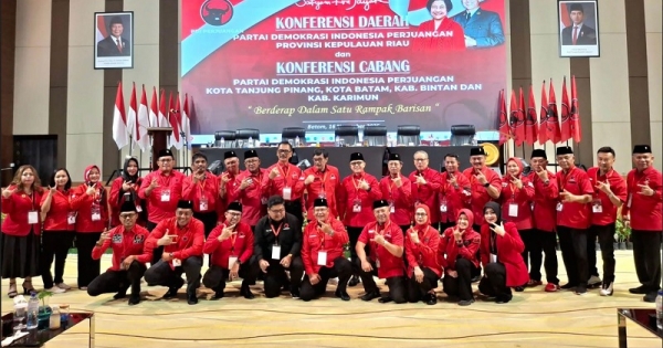 Soerya Respationo Kembali Pimpin DPD PDI Perjuangan Kepulauan Riau