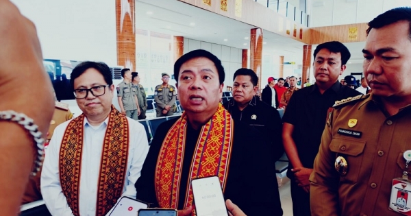 Lasarus: Pembangunan Fisik Terminal Baru Bandara Pangsuma di Putussibau ...