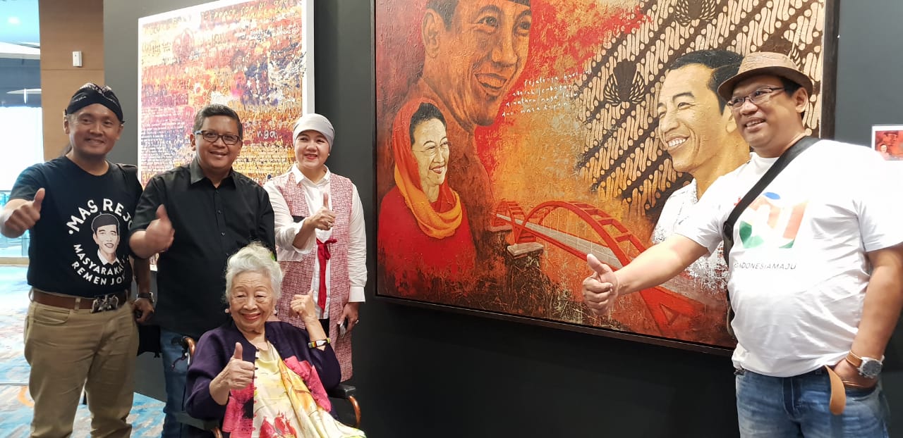 TKN Apresiasi Lelang Karya Seni untuk Jokowi-Kiai Ma'ruf TKN Apresiasi Lelang Karya Seni untuk Jokowi-Kiai Ma'ruf