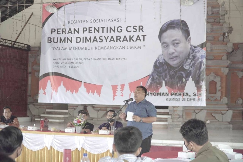 Nyoman Parta: UMKM Wadah Kaum Milenial Jadi Pengusaha