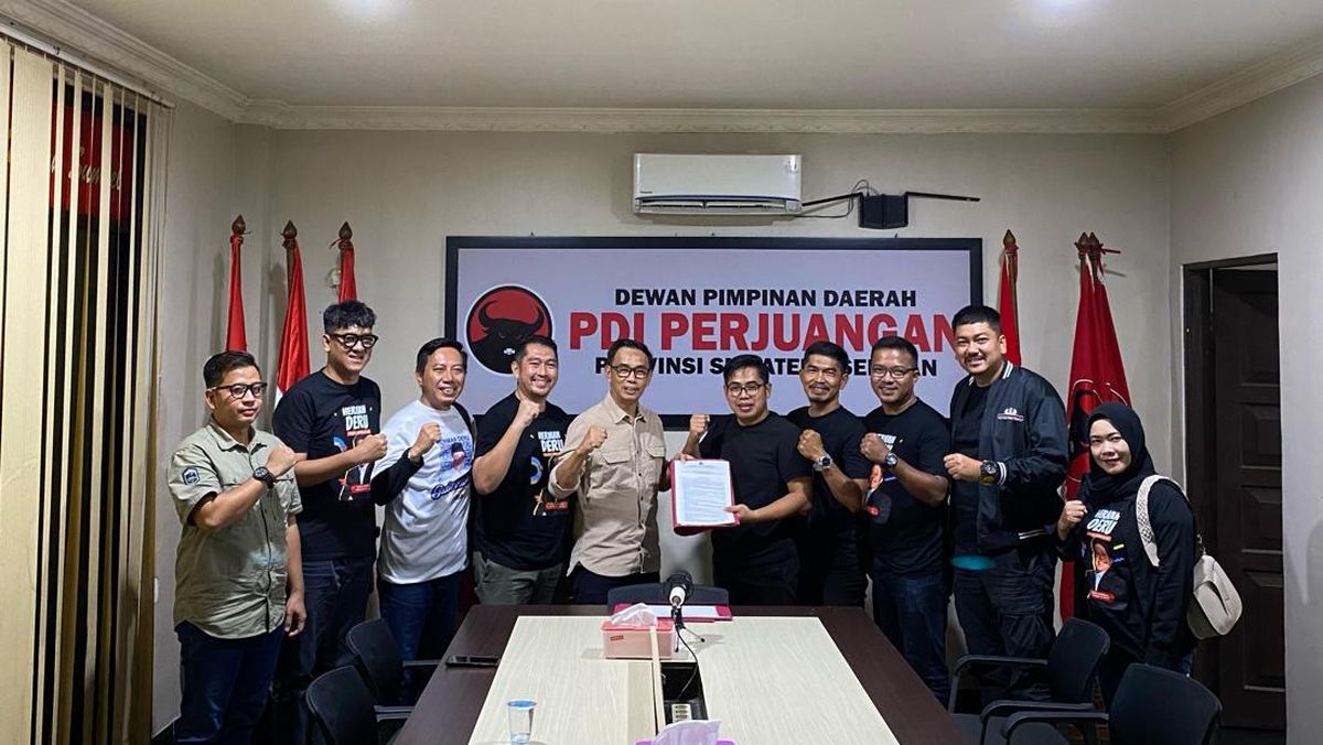 Herman Deru Dikabarkan Ambil Formulir Pendaftaran Bakal Calon Gubernur Sumsel di PDI Perjuangan