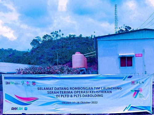 Sejarah Baru, Hari Ini Launching PLTD & PLTS di Oksibil