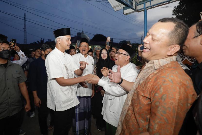 Ribuan Santri Ponpes Darularafah Raya Doakan Ganjar Jadi Presiden RI